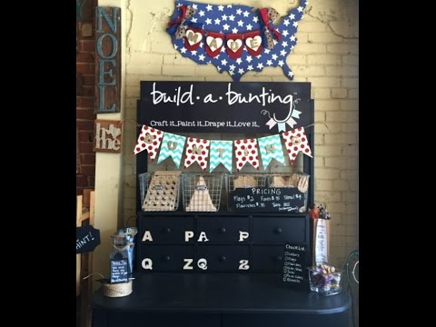 All the Components for Custom Personalized Wooden Bunting Banners for Any Occasion