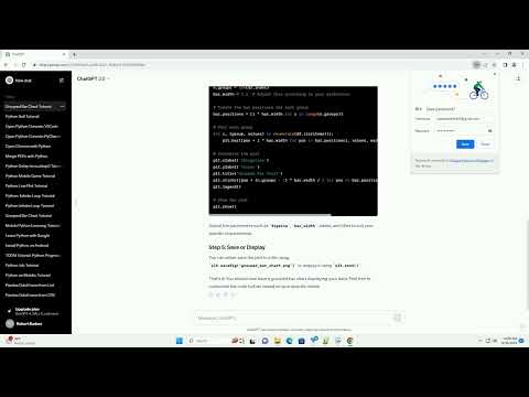 how to plot grouped bar chart in python