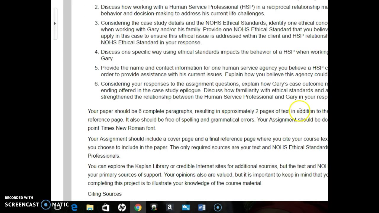 Unit 4 Assignment Overview HN144