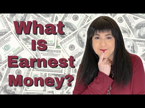What is earnest money?