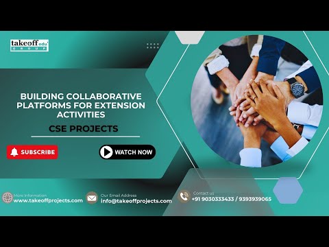 Building collaborative platforms for extension activities for engineering projects