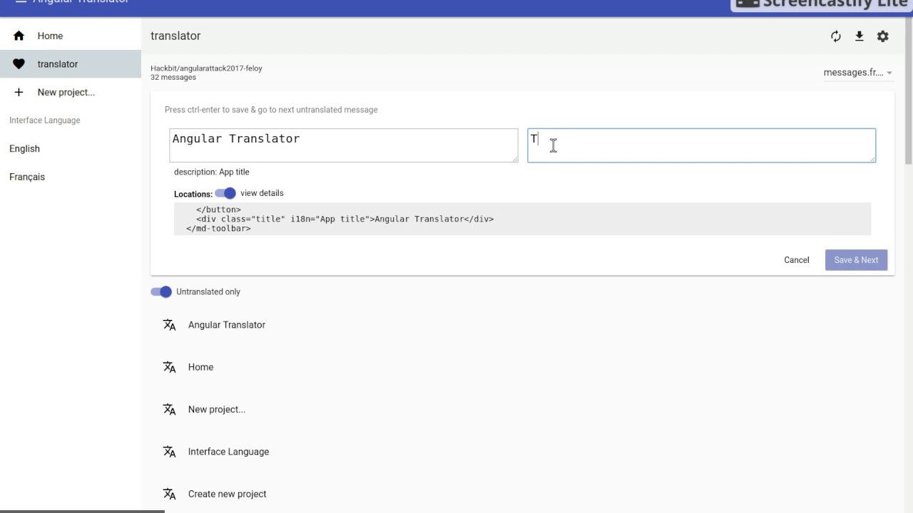 Angular Translator 2