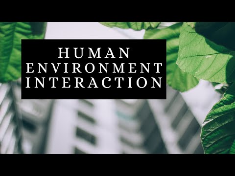 Human Environment Interaction in Geography - Definition, Examples & Solutions