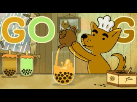 Making Boba Tea - Google Doodle