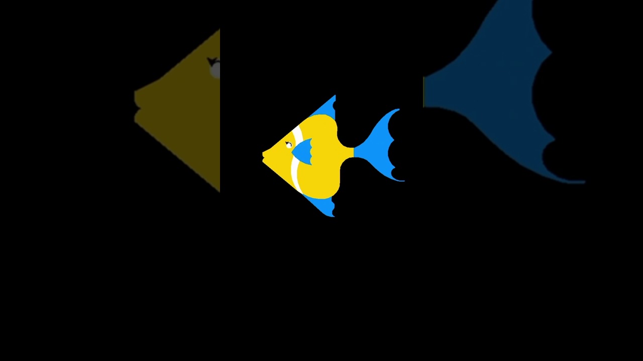 Drawing A Fish With Python  | #shorts