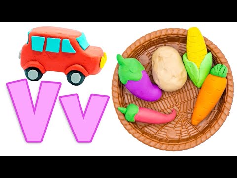 Phonics - The Letter "V" | Learn the Alphabet | Pocket Preschool