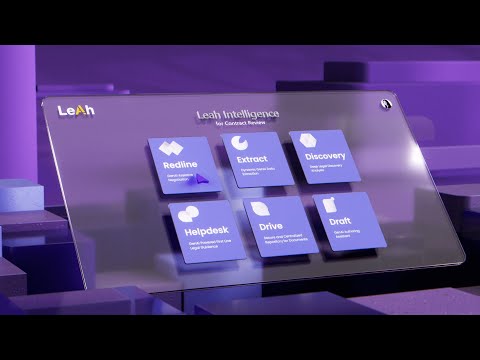 Leah Intelligence for Contract Review and Negotiation