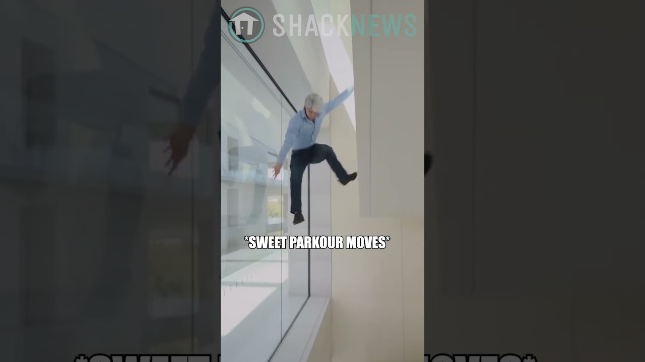 Craig Federighi Demos Sweet Parkour Moves at WWDC 2024 #apple #parkour #wwdc24