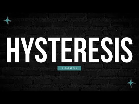 How to Pronounce Hysteresis in English