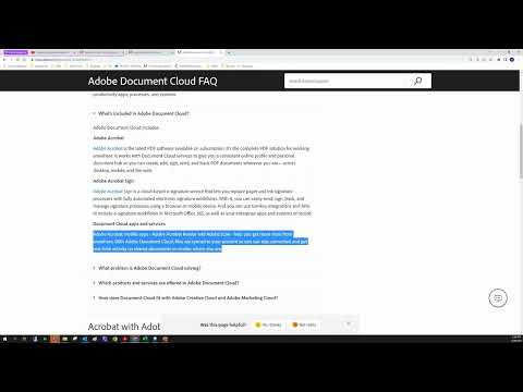 What Is The Adobe Document Cloud?