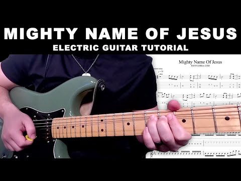 Mighty Name Of Jesus - The Belonging Co. & Hope Darst | Lead Guitar Tutorial with Tabs