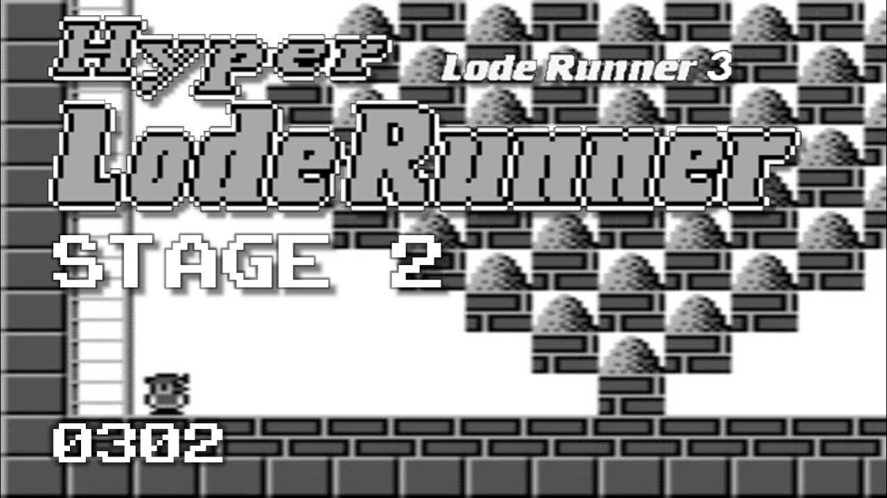 Lode Runner 3 - Stage 2 [0302]