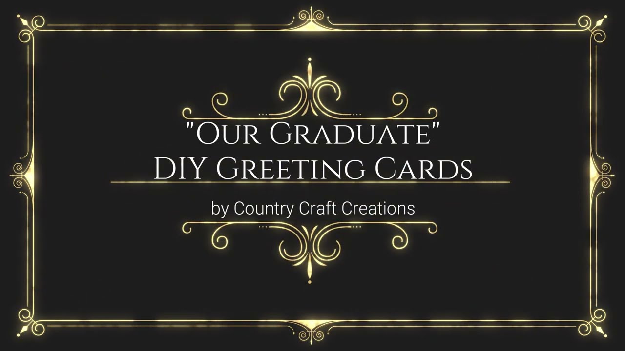Easy DIY Graduation Cards using 