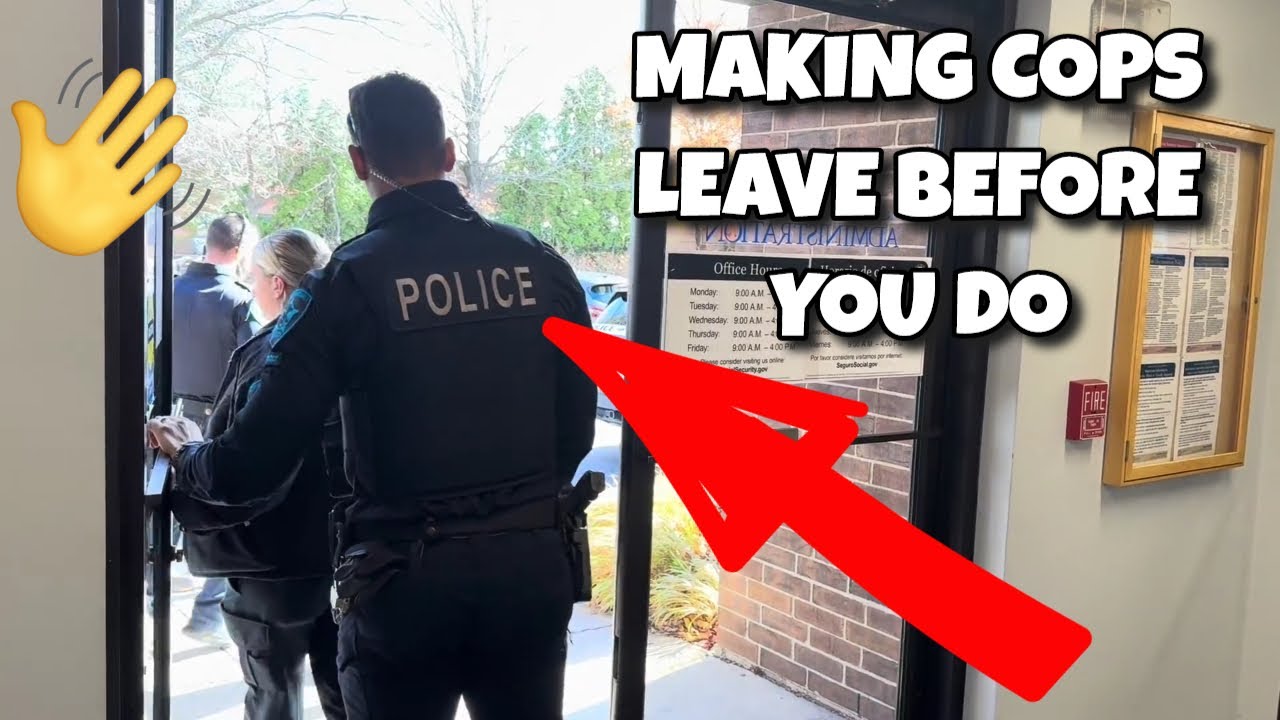 Making Clueless Cops Leave First