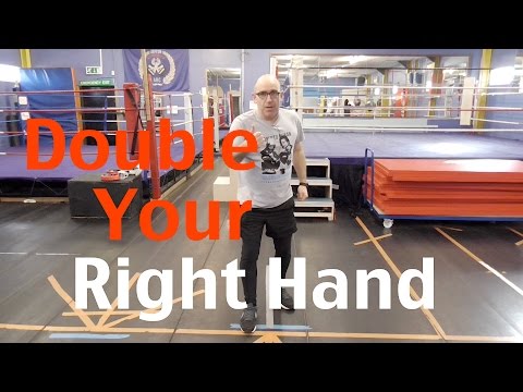 Boxing Tips in 90 Seconds – Double Right Hand Combination