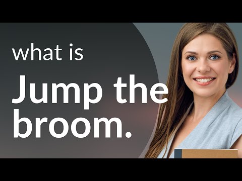 Jumping the Broom: Exploring a Unique Phrase