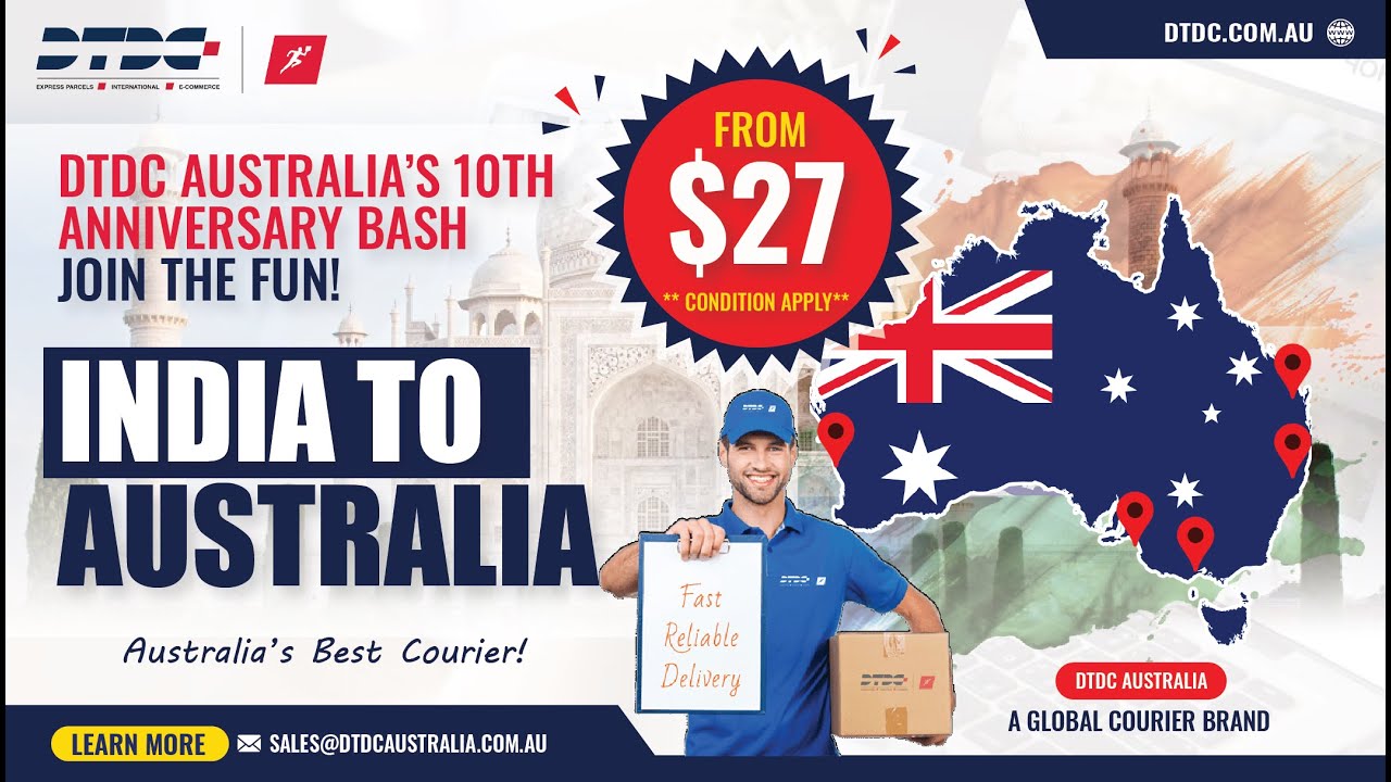 How to Save Money on Courier Services from India to Australia.