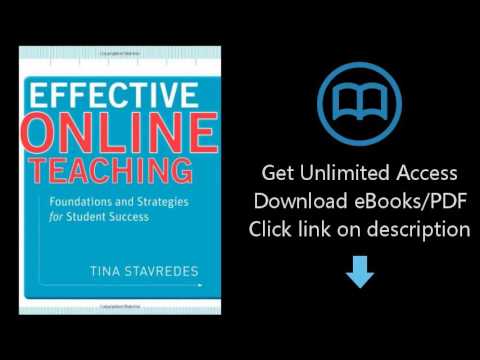 Download Effective Online Teaching: Foundations and Strategies for Student Success PDF