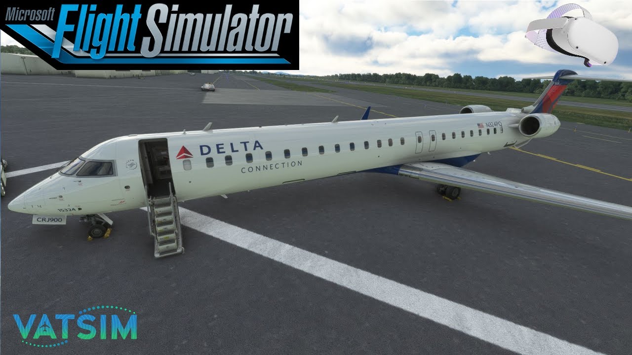 Aerosoft CRJ-900 in VR + VATSIM LIVE! | Regional Action! - Videos & Streams - Microsoft Flight ...