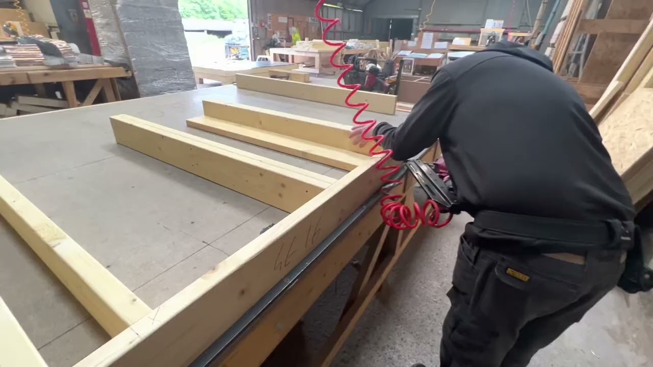 Making Timber Frame Panels
