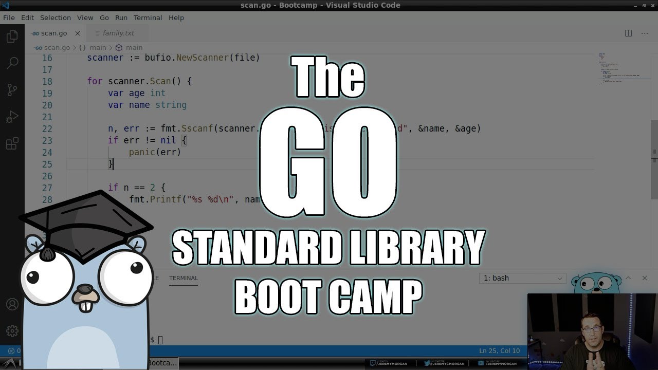 The Go Standard Library Bootcamp