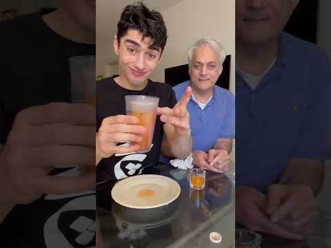 MAGIC ORANGE JUICE TRICK TUTORIAL 😱😂