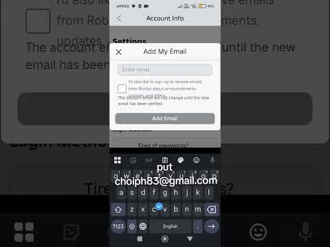 DONT GET LOCKED OUT! 🚨HOW TO VERIFY YOUR ROBLOX EMAIL #tech #viral #youtubeshorts #ytshorts #shorts