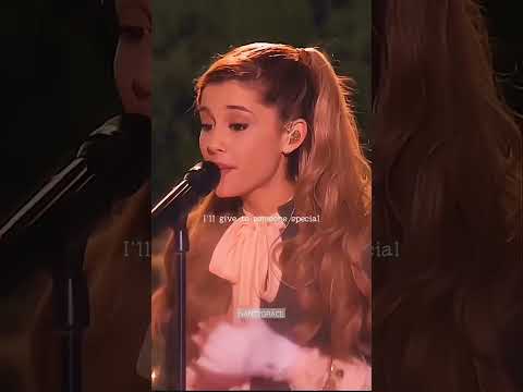 #Ariana grande covering #lastchristmas by #georgemichael | ##liveperformance |