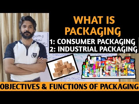 What Is Packaging | Types Of Packaging | Objectives & Functions Of Packaging