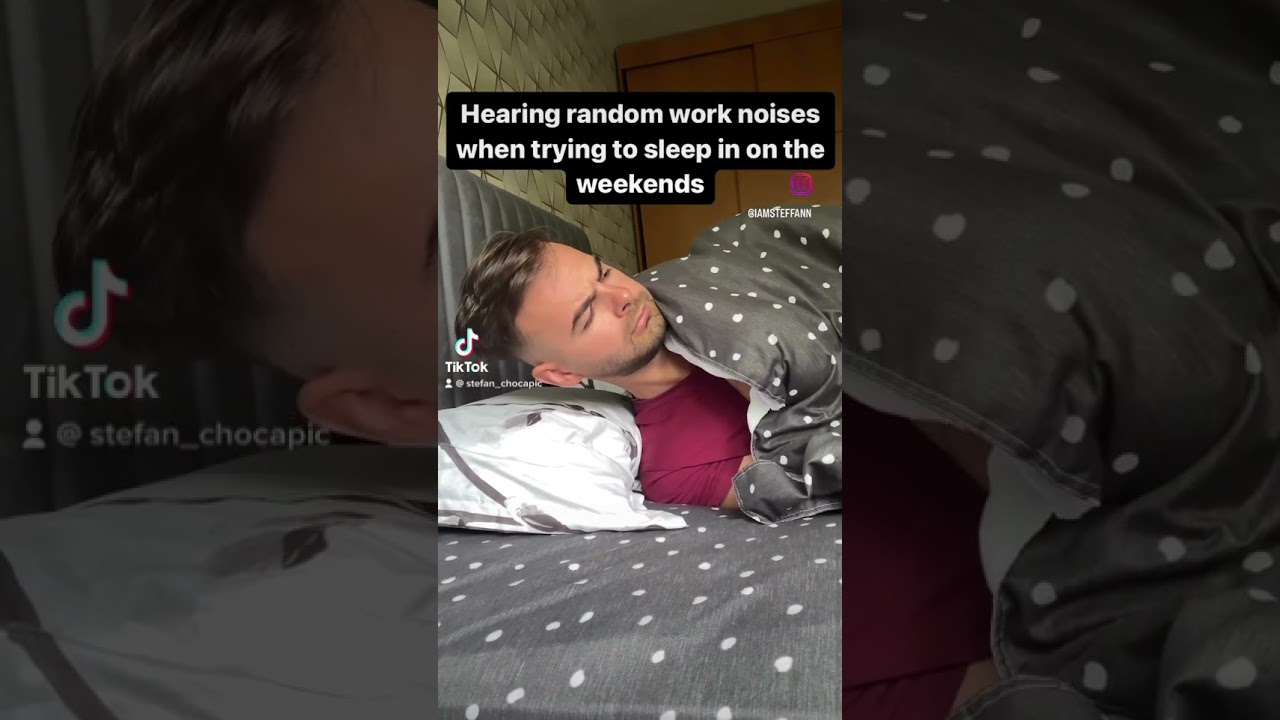 Traumatized by Microsoft Teams 😭💻 #weekend #nowork #chill #sleep #microsoft #teams #no9to5