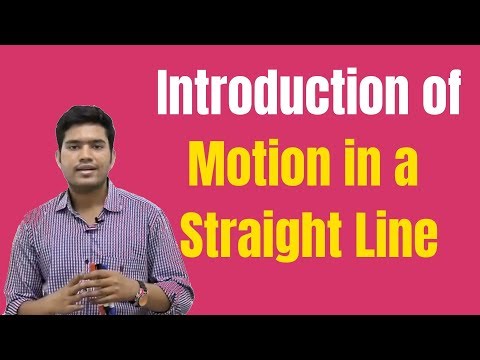 Class 11th - NEET Physics - Introduction of Motion in a Straight Line | NEET Preparation 2020 2021
