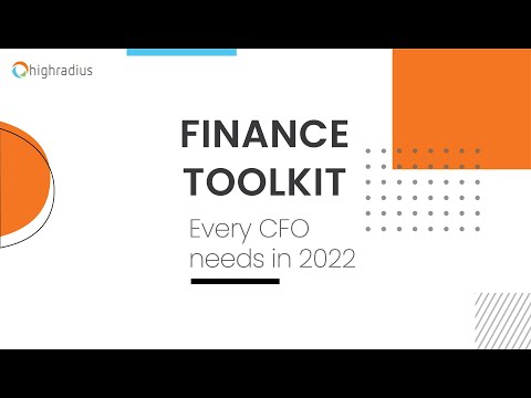 Finance Toolkit: Every CFO Needs in 2022