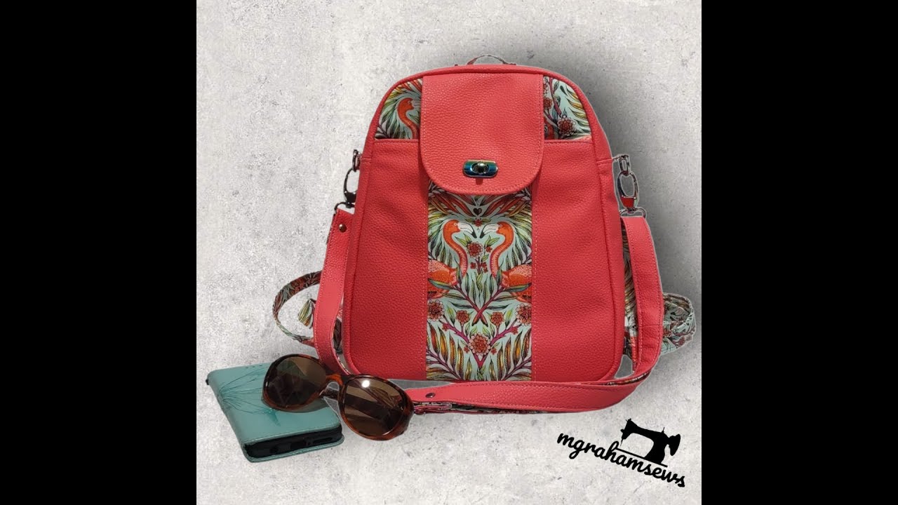 Riva Mini Backpack by Bagstock Designs - Full Tutorial