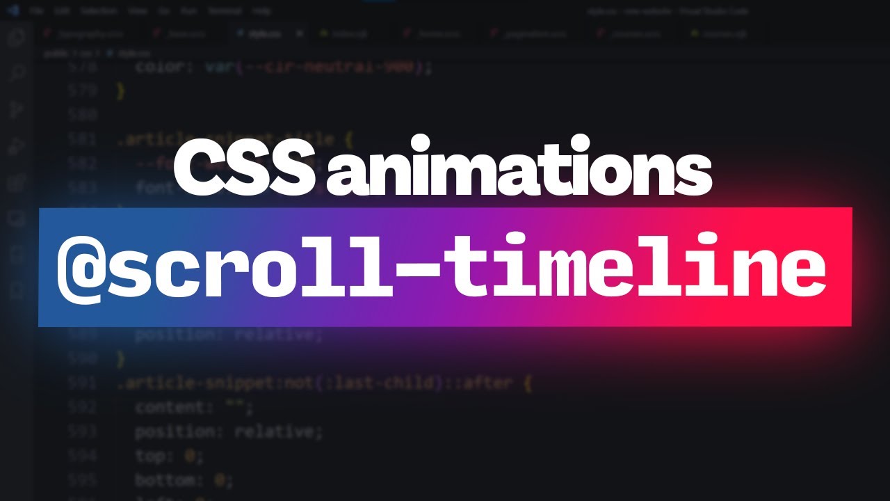 Scroll-linked animations only using CSS?! Featuring Adam Argyle