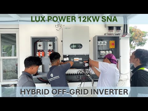Unboxing & Overview of SNA 12kW Lux Power (Latest Hybrid Off-grid Inverter IP20)