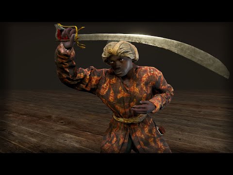 Nimcha (Sword) - Download Free 3D model by leeeck [6b938d2] - Sketchfab
