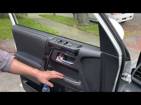 5th Gen 4Runner door cubby storage area solution - Toyota