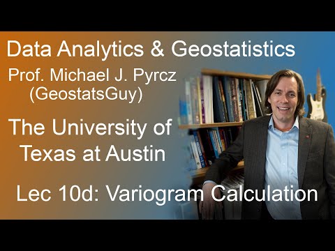 10d Data Analytics: Variogram Calculation