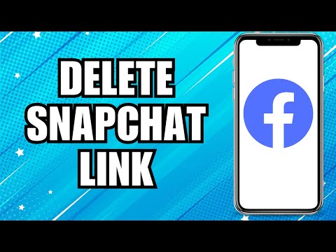 How to Delete Snapchat Link From Facebook