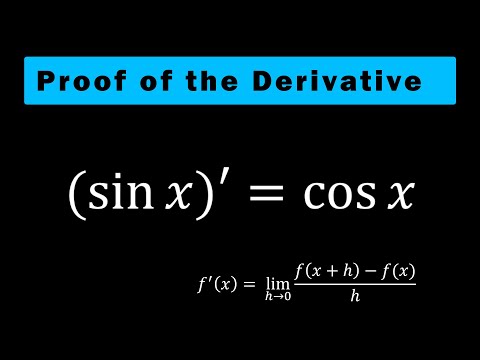 Proof of the derivative of sinx: A Step-by-Step Proof and Explanation