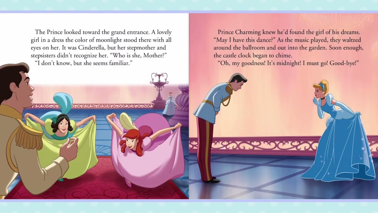 “Cinderella” 🐭 Disney Princess Book Read Aloud | Classic Fairytale | Short Bedtime Story Audiobook