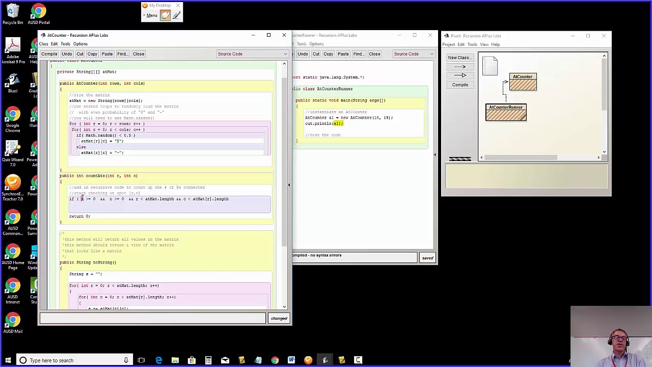 Matrix Recursion Lab, Part 2
