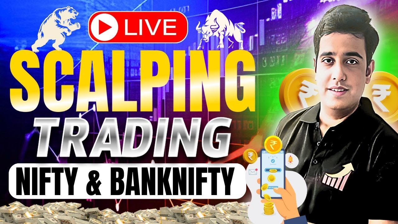 Daily Live Trading - Nifty,Sesnex & Crypto Anlaysis with Manish Sharma