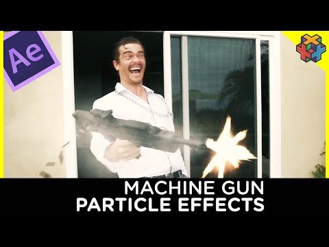 Machine Gun Particle FX - After Effects Tutorial