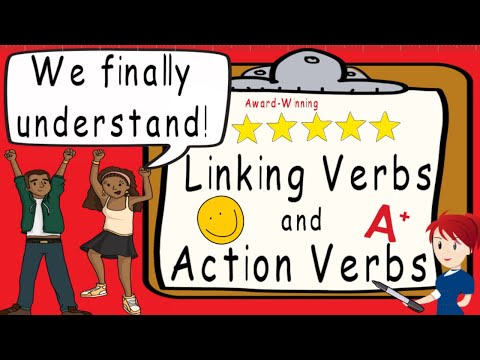 Linking Verbs and Action Verbs | Award Winning Linking Verbs Teachable Video