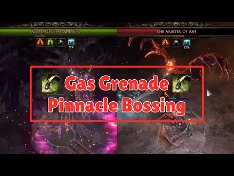 Gas Grenade Pinnacle Bossing Showcase and Build Overview | Path of Exile 2 Early Access