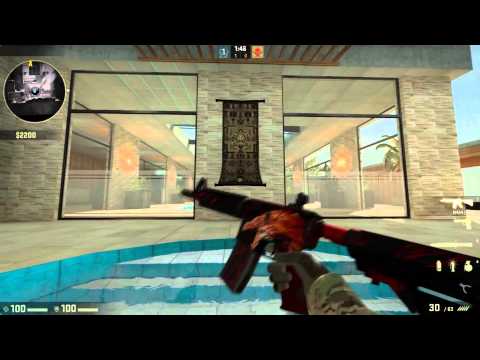[CS:GO] - Skin Showcase #1 - Bayonet Fade + M4A4 Howl