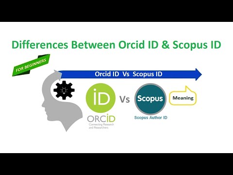 Differences Between ORCID ID and Scopus ID | ORCID vs Scoups