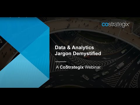 Data & Anylitics Jargon Demystified