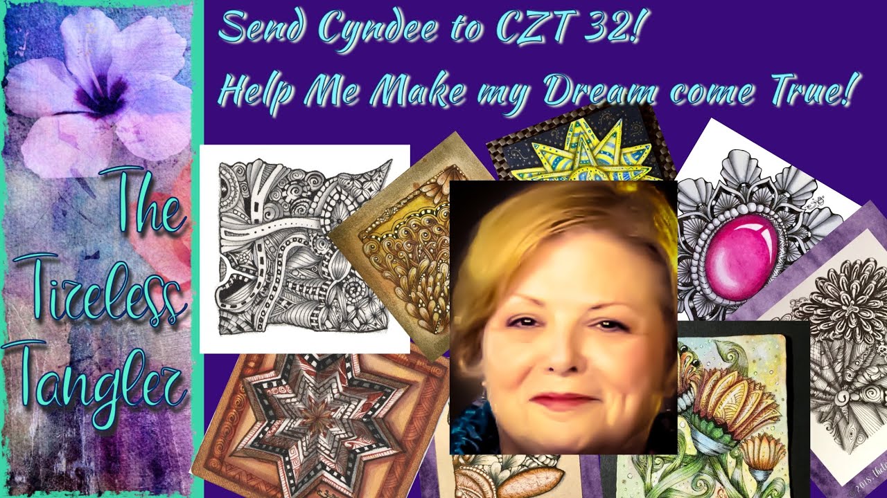 Send Cyndee to CZT 32! (Certified Zentangle Teacher Training)